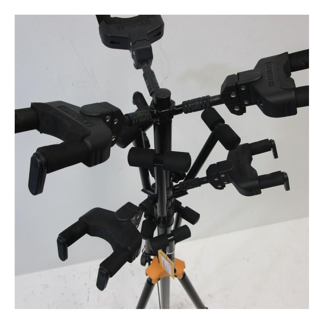 Hercules -6pcs Auto Grip System (AGS) Guitar Stand (GS526B ), Hobbies ...