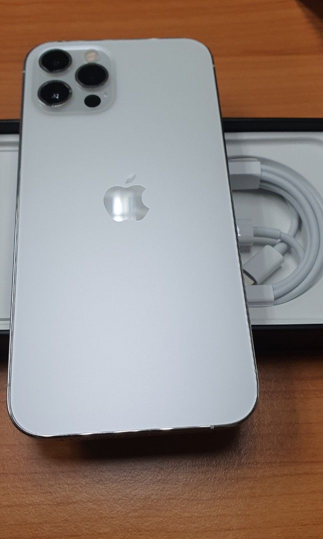 Hk Iphone 12 Pro 256 Hongkong dual Sim Silver color, Mobile Phones ...