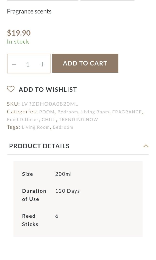 Hooga Apple Tonka White Intense Reed Diffuser, Furniture & Home Living ...