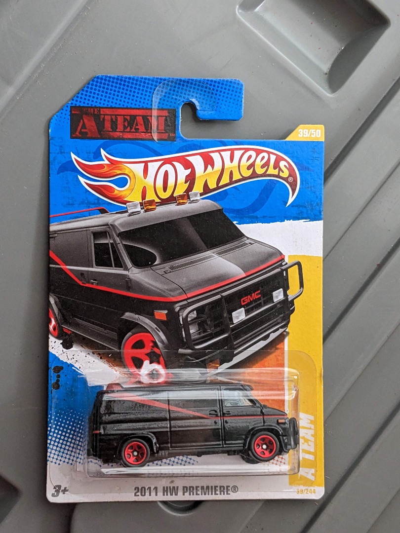 Hot Wheels A Team Van, Hobbies & Toys, Toys & Games on Carousell