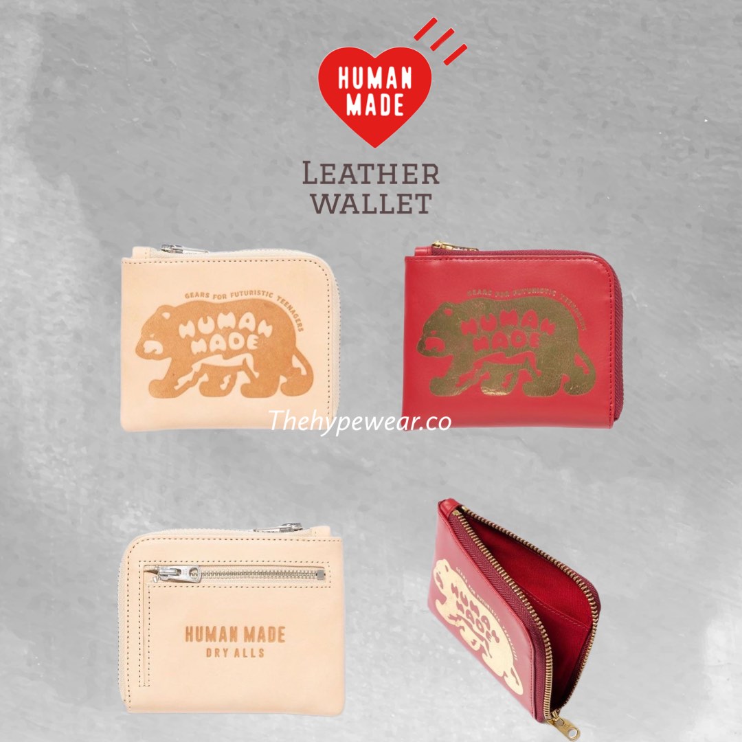 Human Made Leather Wallet, Men's Fashion, Watches & Accessories ...