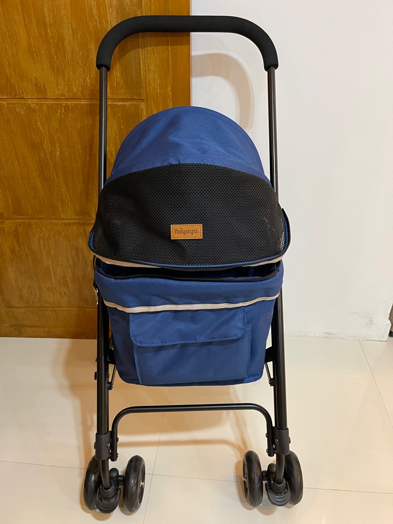 Ibiyaya Astro Go Lite Pet Stroller in Buggy Blue, Pet Supplies, Homes ...