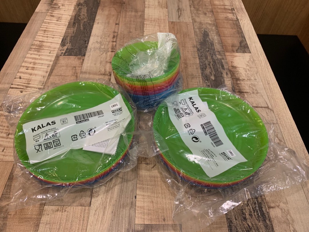 IKEA kids plate and bowl, Furniture & Home Living, Kitchenware ...