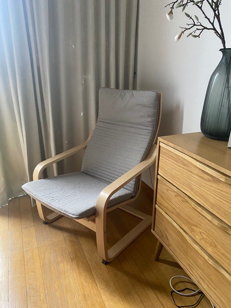 IKEA poang armchair - NEW, Furniture & Home Living, Furniture, Chairs ...