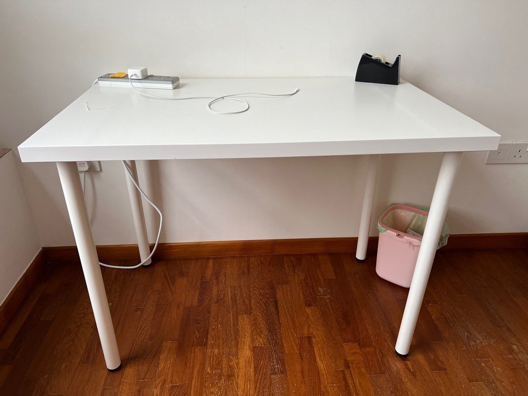 Ikea study table, Furniture & Home Living, Furniture, Tables & Sets on ...