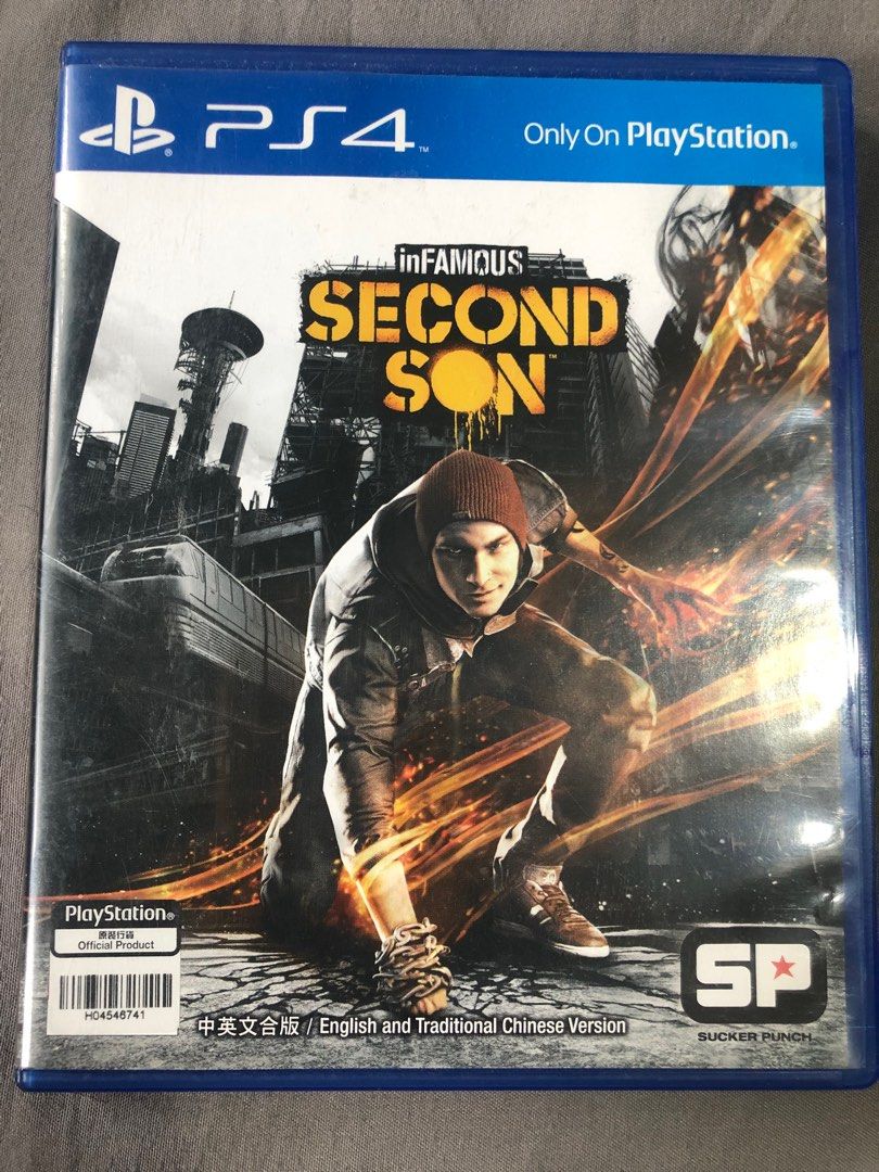 Infamous Second Son PS4 Game, Video Gaming, Video Games, PlayStation on ...
