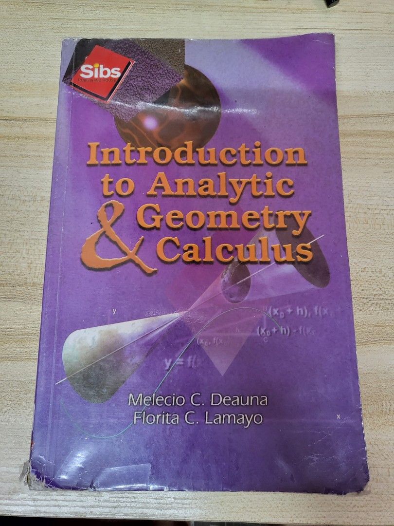 Introduction to Analytic and Geometry and Calculus, Hobbies & Toys ...