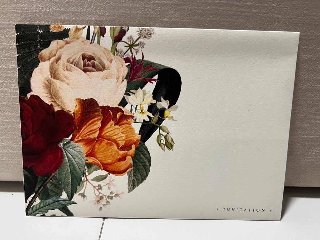 Invitation Card Holder (Brand New), Hobbies & Toys, Stationery & Craft ...