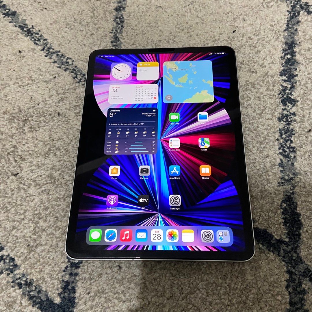 ipad pro m1 512gb cellular 11 inch 2021 ex ibox cell BATANGAN, Telepon ...