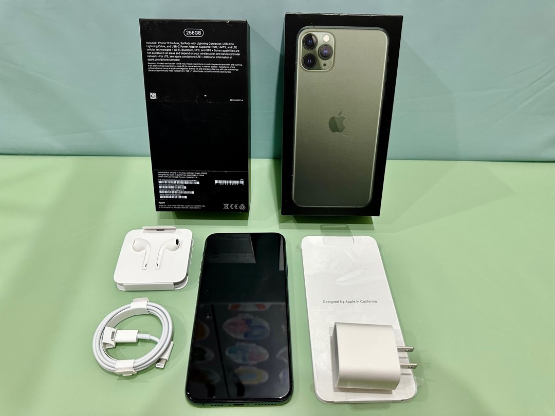 iPhone 11 Pro Max 256GB Midnight Green, Mobile Phones & Gadgets, Mobile ...