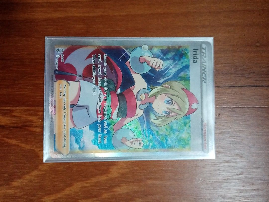 Irida pokémon card, Hobbies & Toys, Toys & Games on Carousell