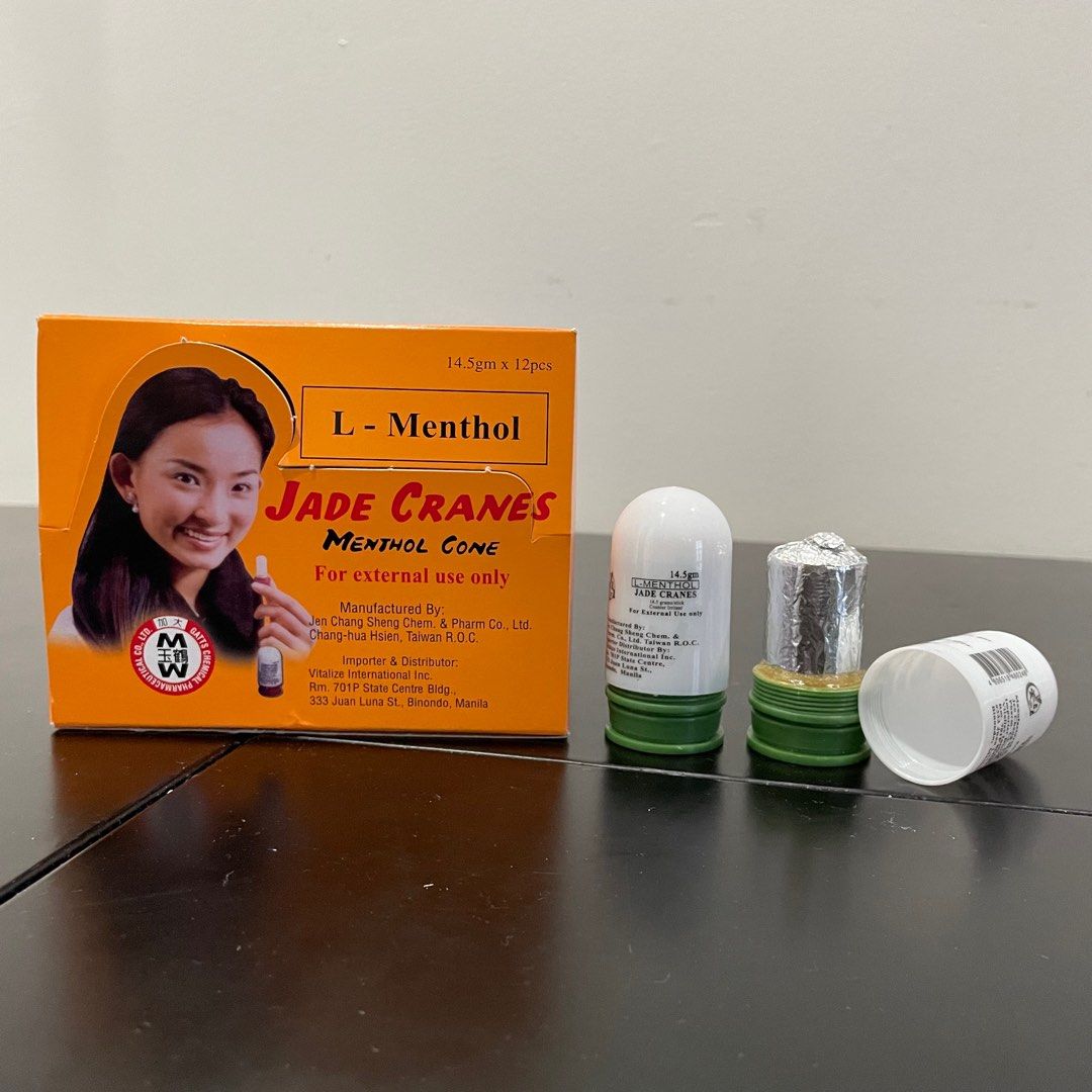 Jade Cranes Menthol - large (14.5gm), Health & Nutrition, Medical ...