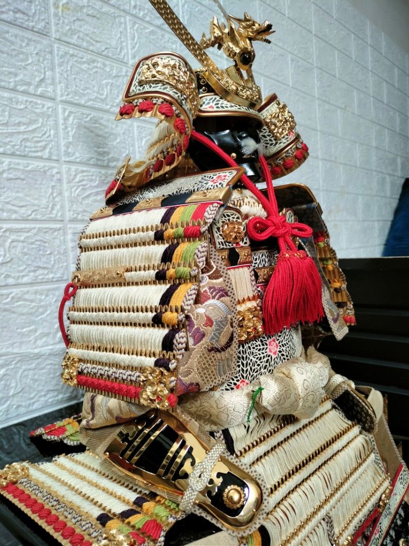 japanese samurai armor display on Carousell