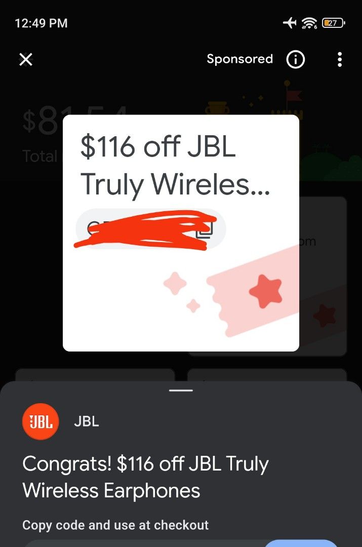 JBL Reflect Flow Pro $116 discount code, Audio, Earphones on Carousell