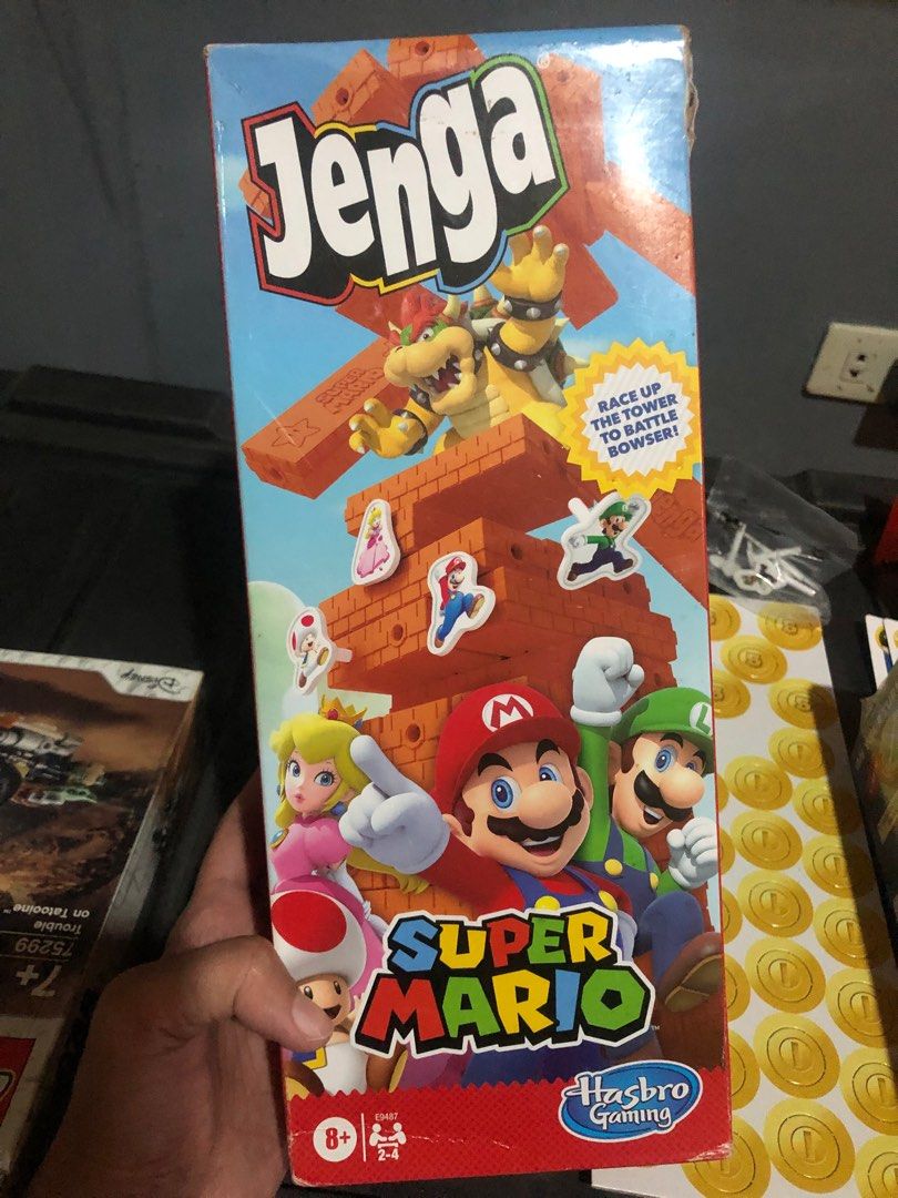 Jenga Super Mario Edition, Hobbies & Toys, Toys & Games on Carousell