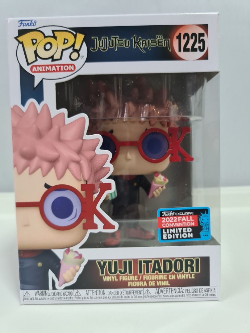 Jujutsu Kaisen Funko Pop - Yuji Itadori (Fall Convention 2022 Exclusive ...