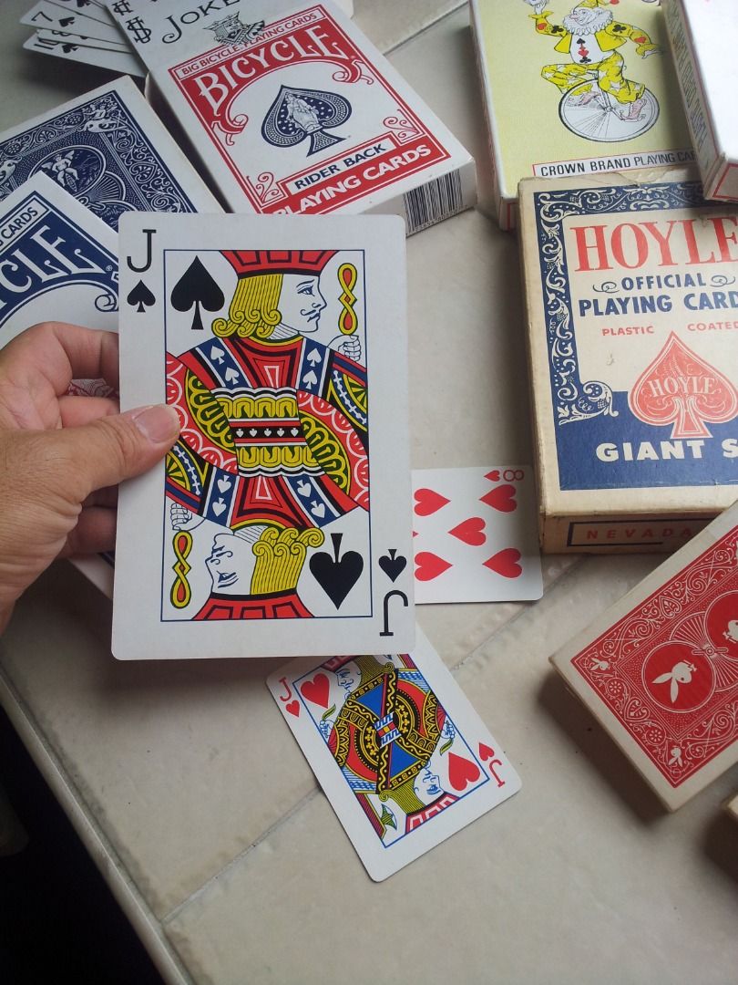 JUMBO playing Cards, Hobbies & Toys, Stationery & Craft, Craft Supplies ...