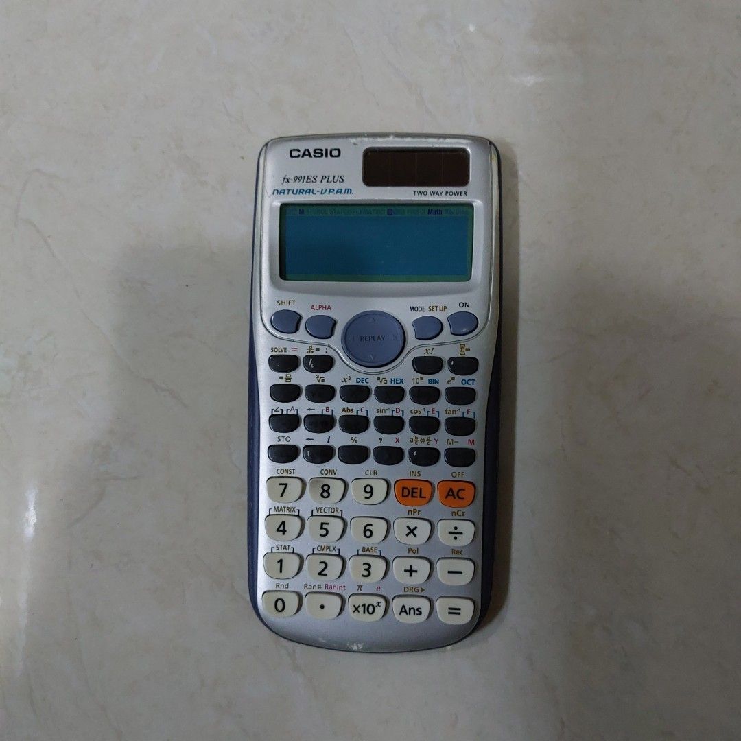 Kalkulator Scientific Casio FX 991ES Plus Calculator, Buku & Alat Tulis ...