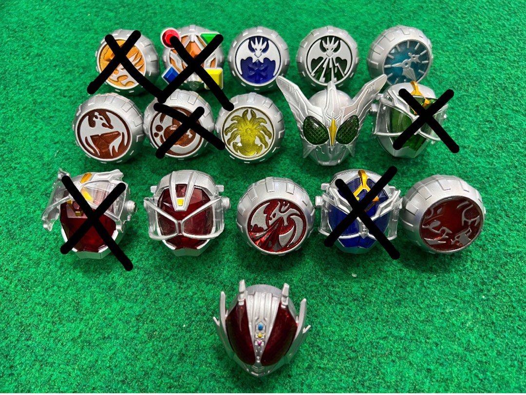 Kamen Rider Wizard DX Rings, Hobbies & Toys, Toys & Games on Carousell