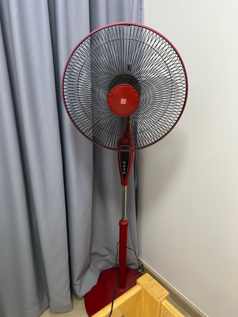 KDK Standing Fan(Red), Furniture & Home Living, Lighting & Fans, Fans ...