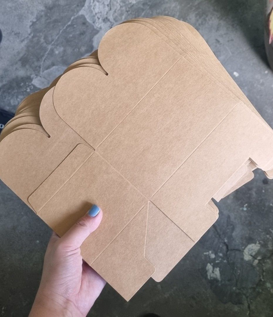 19pcs Kraft Box Rectangle / Pastry Box, Food & Drinks, Packaged ...