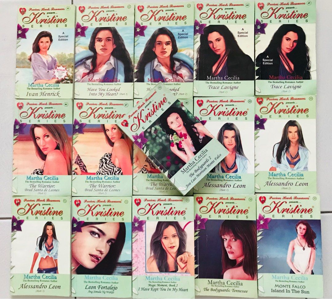 Kristine Series by Martha Cecilia Complete Set, Hobbies & Toys, Books ...