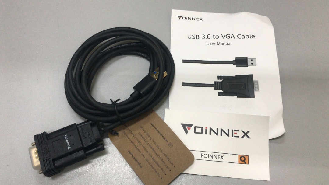 #L010-USB to VGA Adapter Cable 6FT Only Support Windows 10/8.1/8/7(NO ...