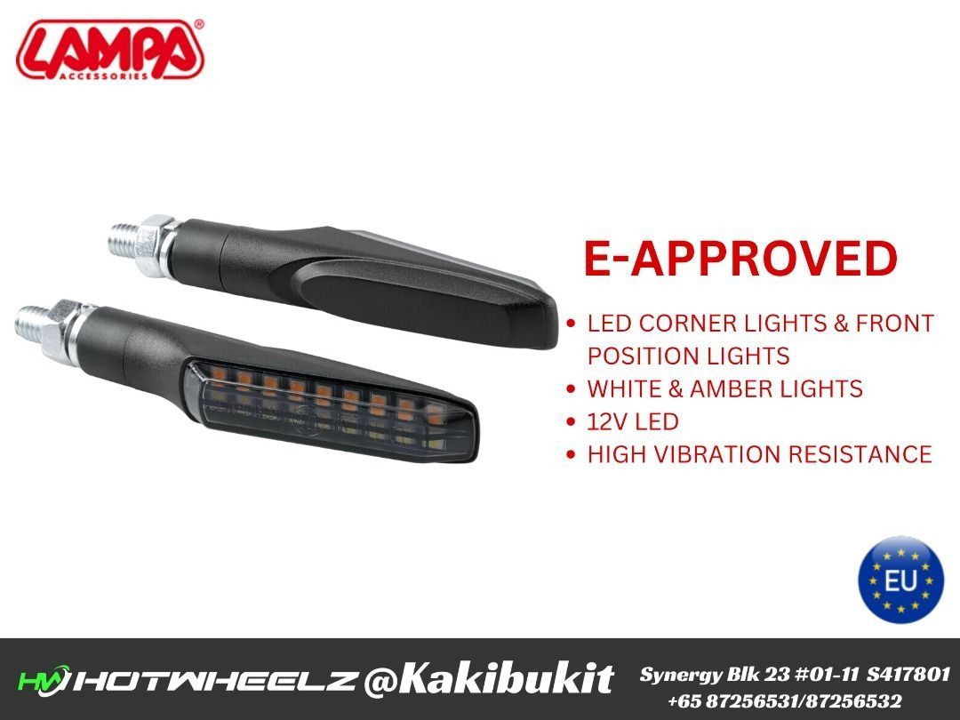 LAMPA VICTORY REAR LED CORNER LIGHTS/PARKING/STOP LIGHT, Motorcycles ...