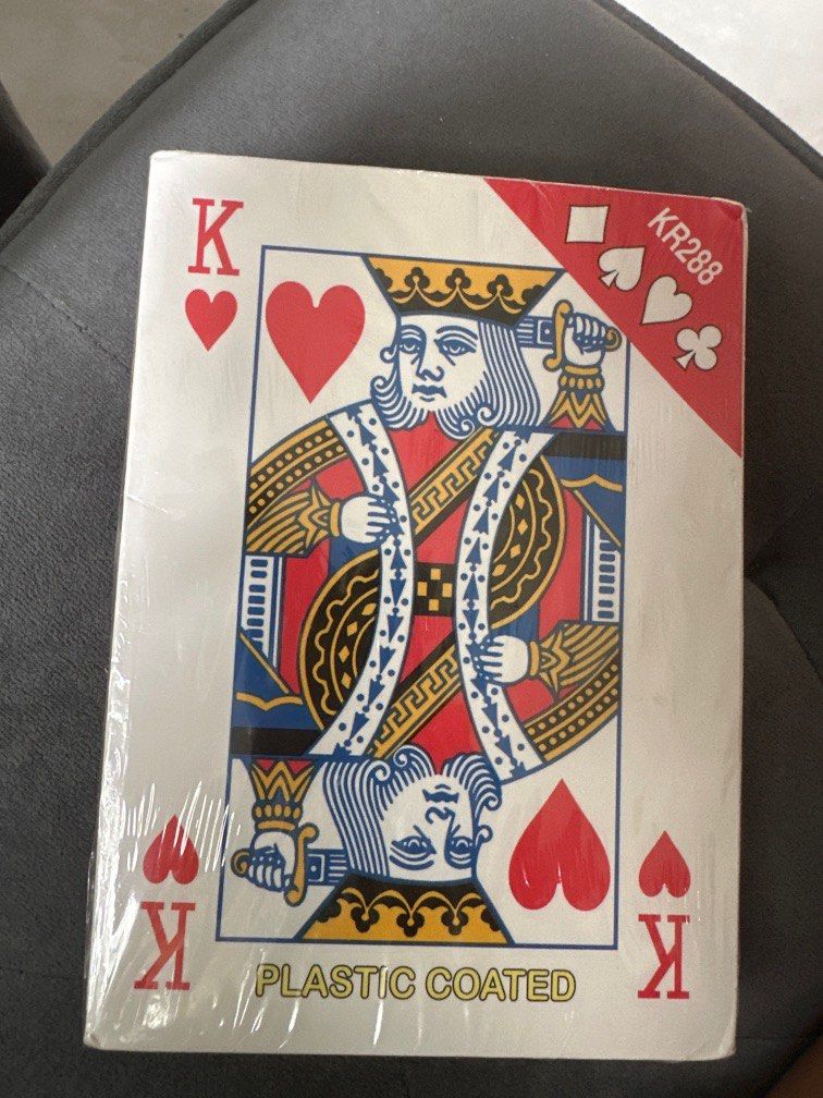 Large Playing Cards, Hobbies & Toys, Toys & Games on Carousell