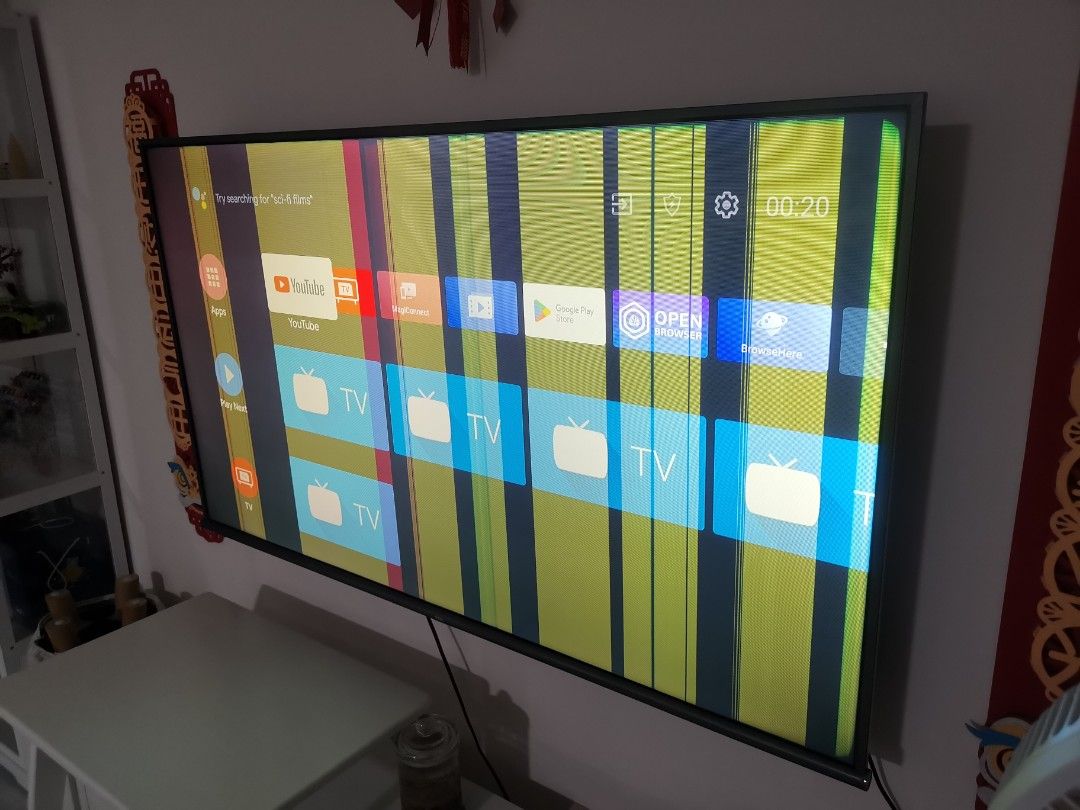 Lcd Panel Issue Tcl 55p8m 55 Android Smart Tv Tv And Home Appliances Tv