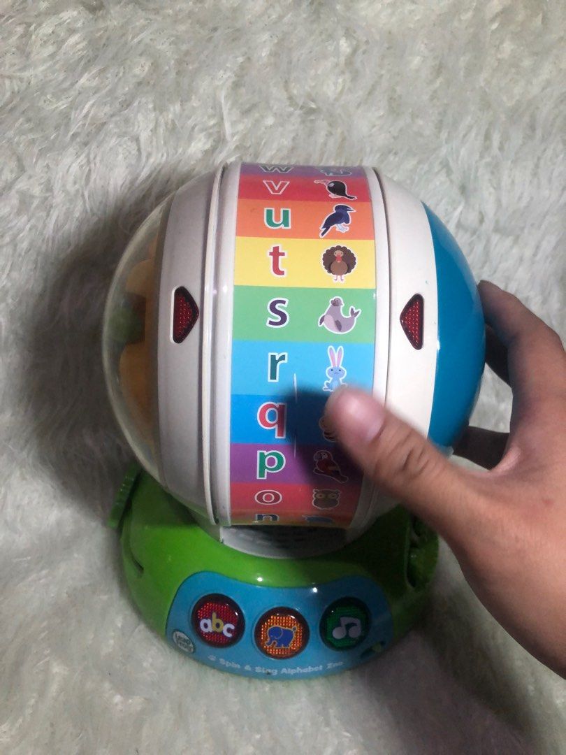 leapfrog animal spin wheel, Hobbies & Toys, Toys & Games on Carousell