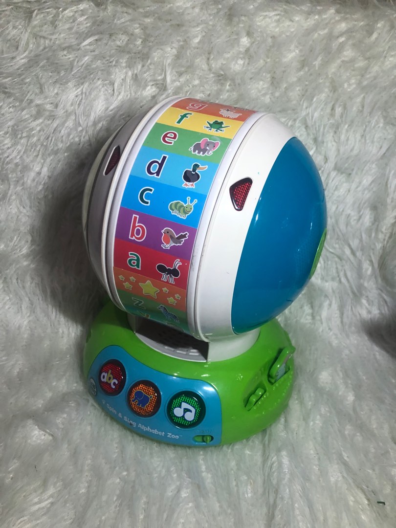 leapfrog animal spin wheel, Hobbies & Toys, Toys & Games on Carousell