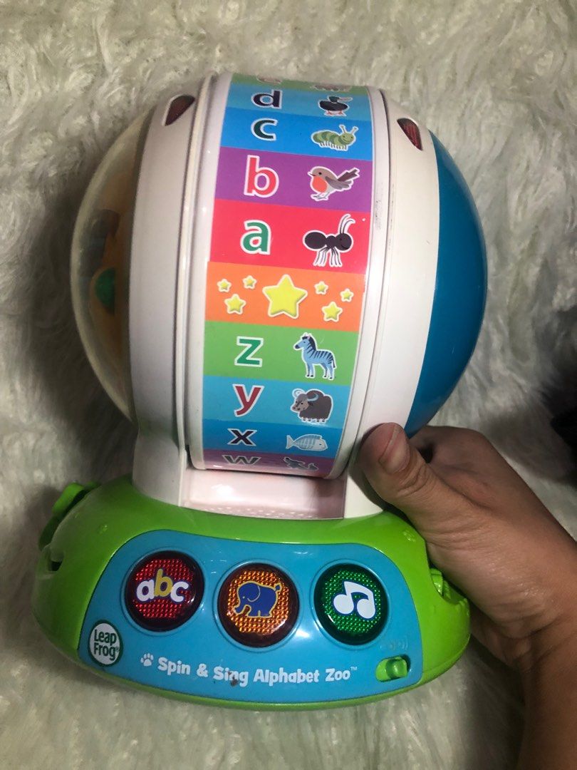 leapfrog animal spin wheel, Hobbies & Toys, Toys & Games on Carousell