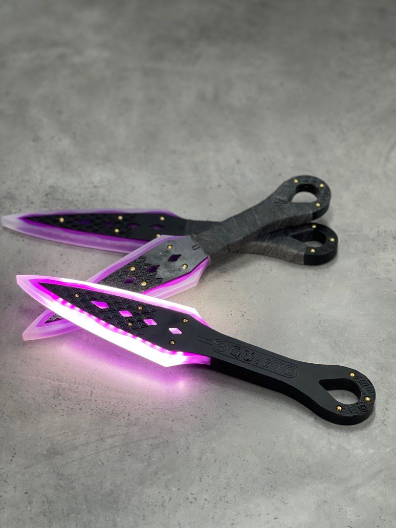 Apex Legends Wraith LED Kunai / Dagger, Hobbies & Toys, Toys & Games on ...
