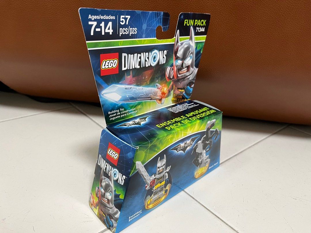 Lego 71344 Dimensions Batman Excalibur and Bionic Steed Fun Pack ...