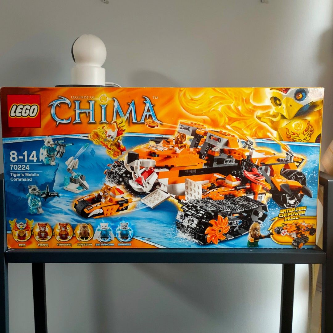 Lego Chima 70227 Tiger's Mobile Command NEW, Hobbies & Toys, Toys ...