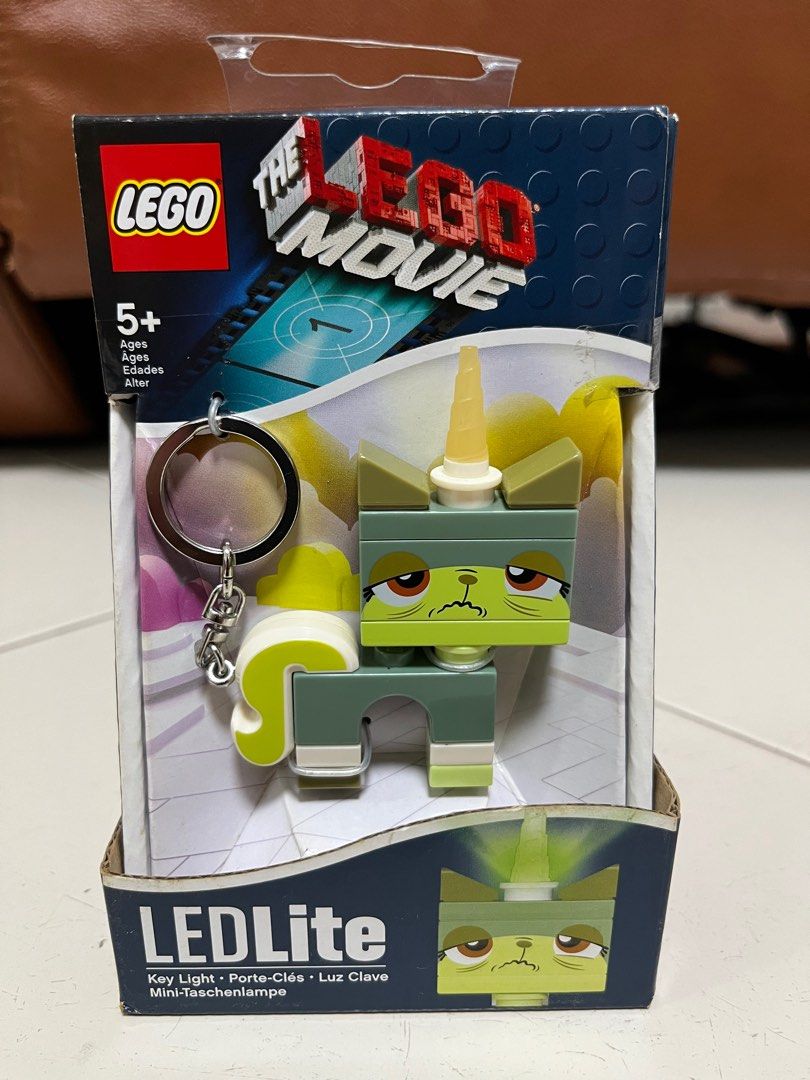 Lego Movie LEDlite Key Light Keychain Emmet Unikitty Good Bad Cop ...