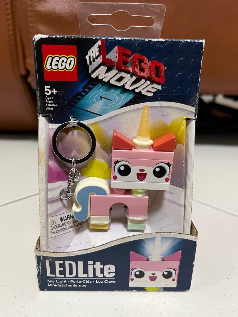 Lego Movie LEDlite Key Light Keychain Emmet Unikitty Good Bad Cop ...