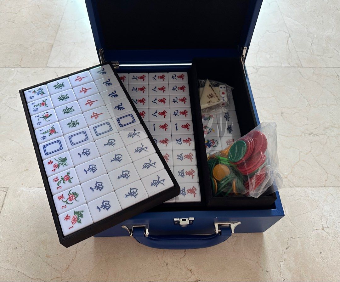 Limited Edition Tiger Mahjong Set, Hobbies & Toys, Toys & Games on ...