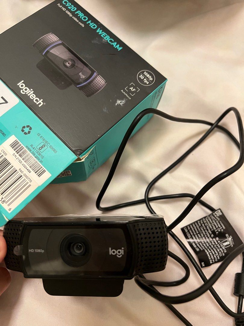 Logitech c920, Photography, Cameras on Carousell