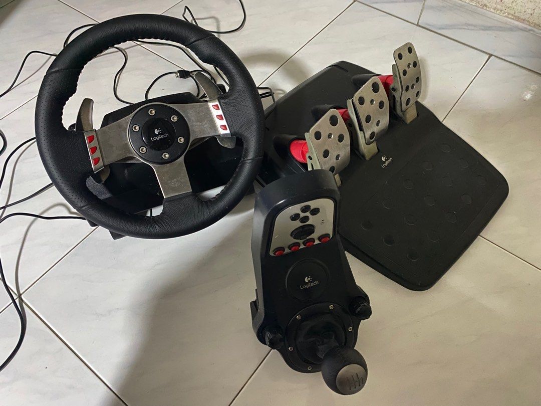 Logitech G27 wheel, Video Gaming, Gaming Accessories, Controllers on ...