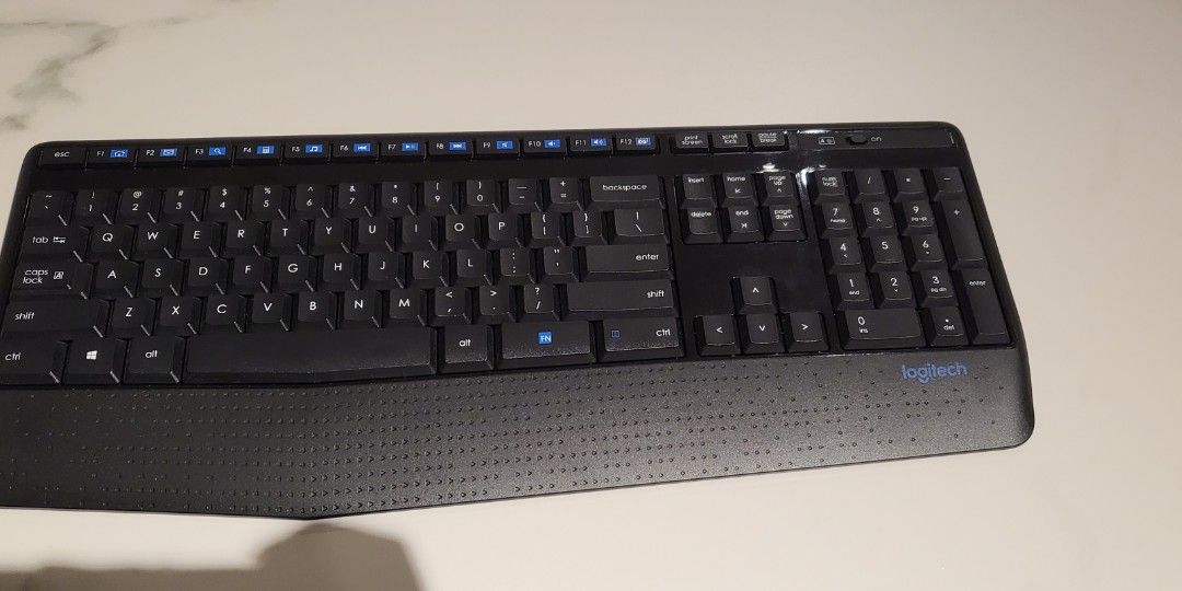 Logitech Wireless Keyboard Computers Tech Parts Accessories Computer Keyboard On Carousell