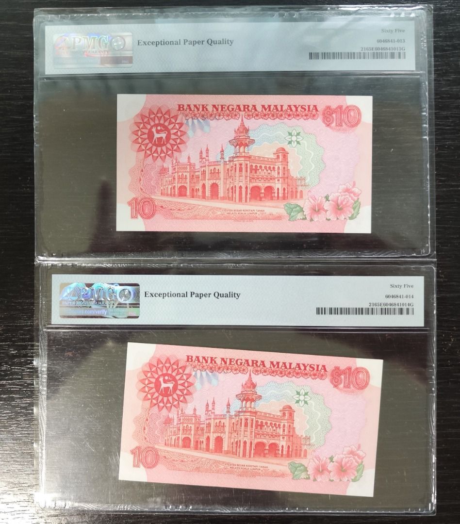 Malaysia 5th Series RM10 Running no., Hobbies & Toys, Memorabilia ...