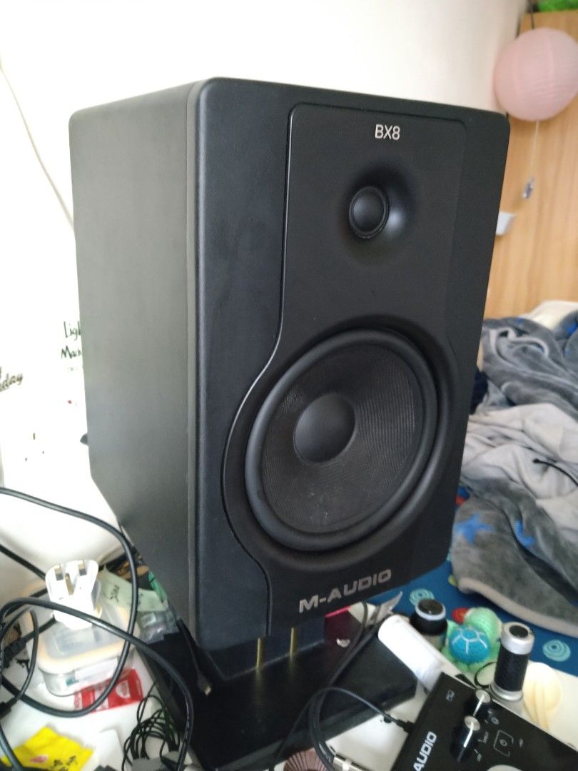 M-audio BX8 D2 studio monitors active speakers 8 inch (pair), Audio ...