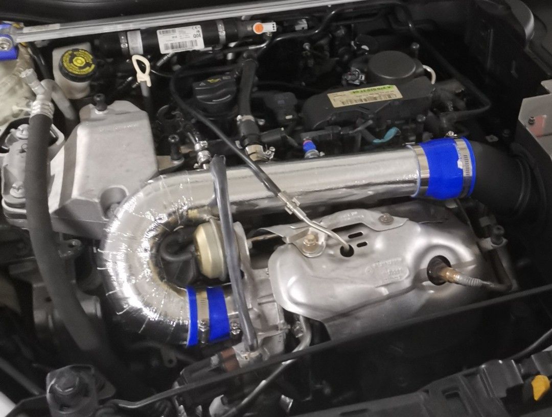 Mercedes M270 custom intake pipe, Car Accessories, Accessories on Carousell