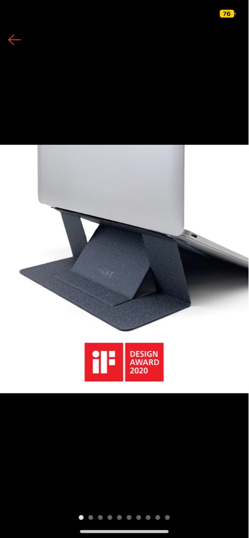 METRO MANILA FREE DELIVERY - Moft Airflow Adhesive Laptop Stand - SPACE ...