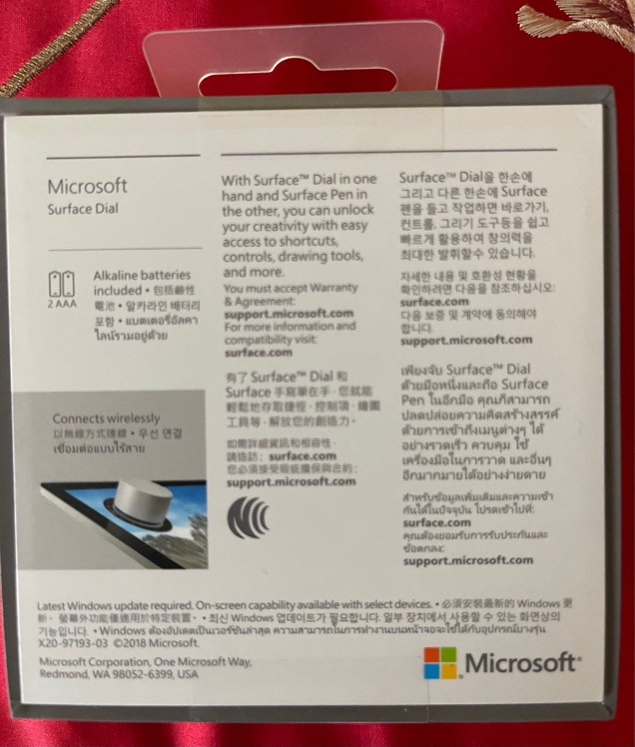 Microsoft Surface Dial, Computers & Tech, Parts & Accessories, Other ...