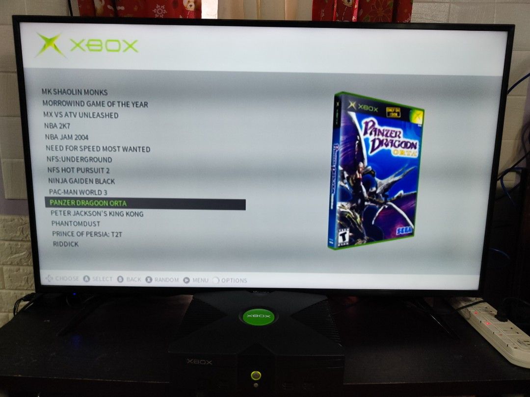 Microsoft XBOX 320GB M0dified + Ultimate Retro Games Bundle, Video Gaming, Video Game Consoles ...