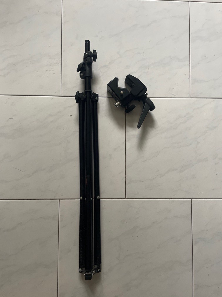 mini light stand and clamp, Photography, Photography Accessories ...