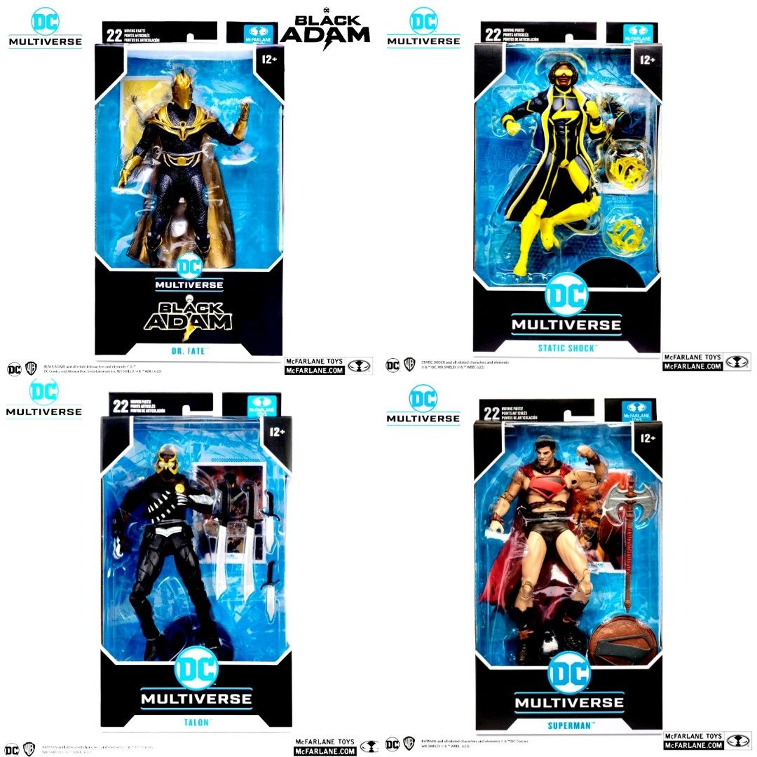 MISB DC Multiverse Black Adam Movie Dr. Fate, Talon Court Of Owls ...